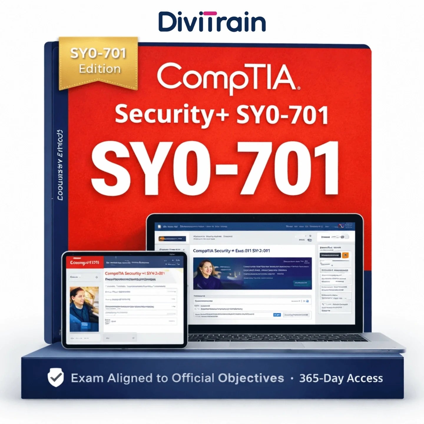 CompTIA Security+ Study Guide 2026 (SY0-701) – DiviTrain.com